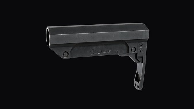 3D model CMMG RipStock Buttstock VR / AR / low-poly | CGTrader