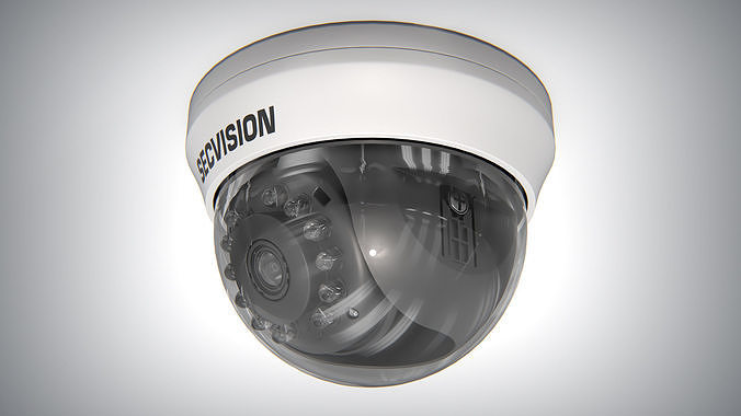 3D model Security Camera 01 PBR VR / AR / low-poly | CGTrader