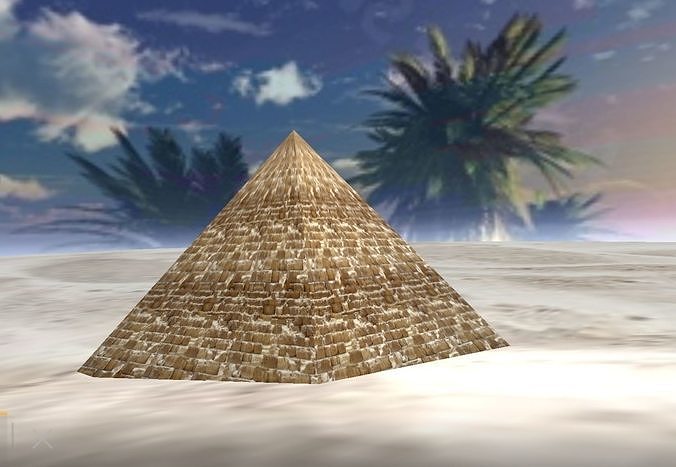 Pyramid free 3D model | CGTrader
