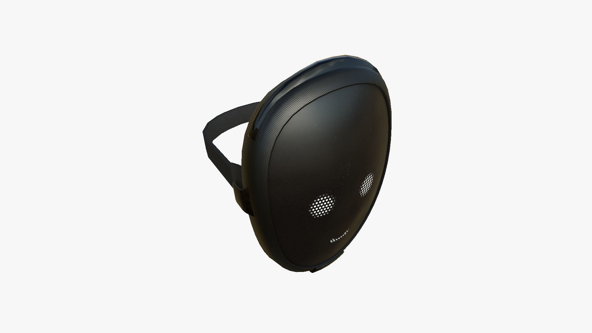 3D model LED Screen Mask - A11 Robot Face - Character Design VR / AR ...