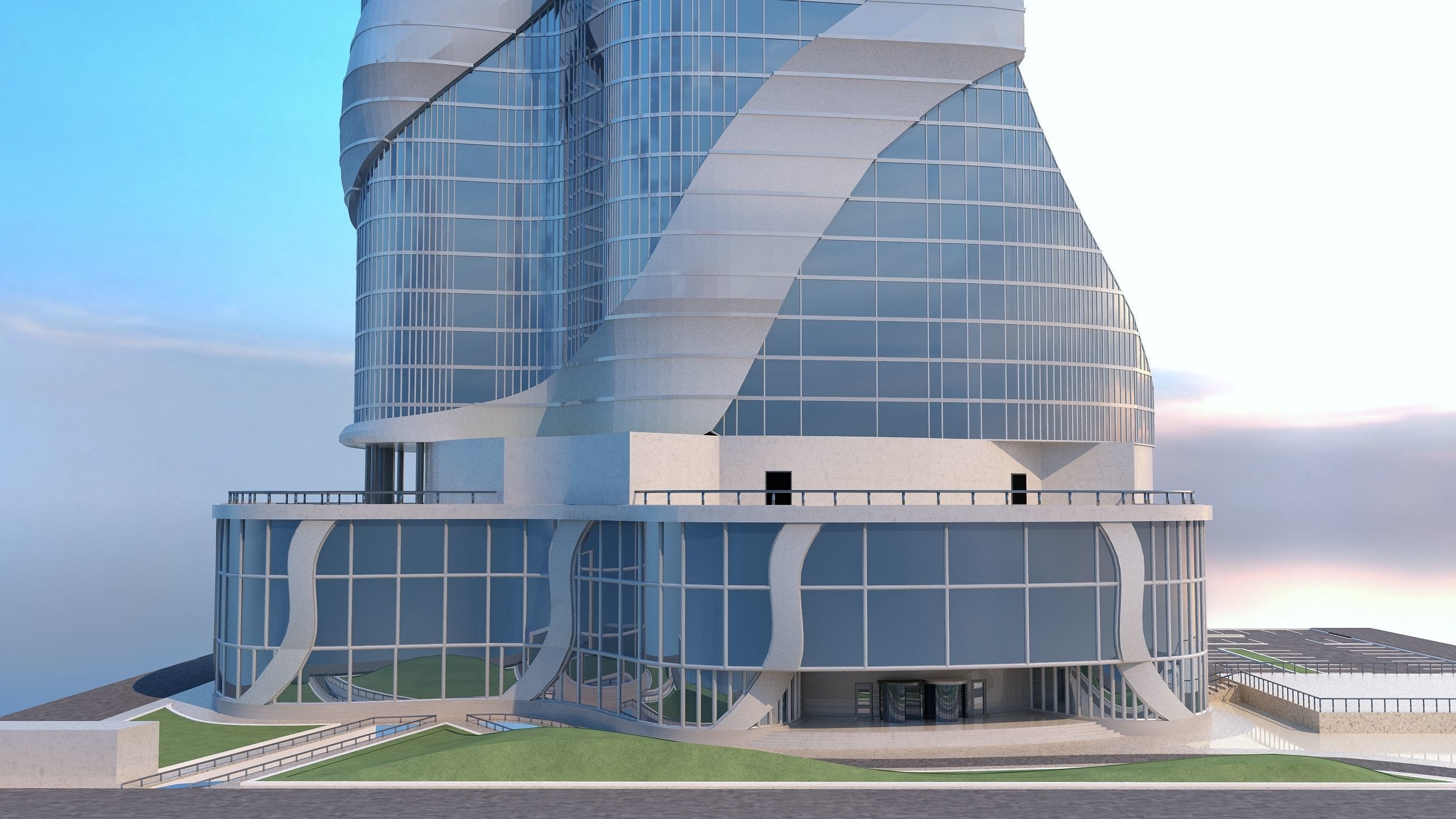 0175 - Skyscraper 3D model | CGTrader