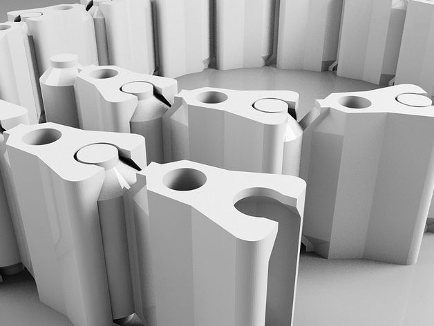 Printable Chain 3D model 3D printable | CGTrader