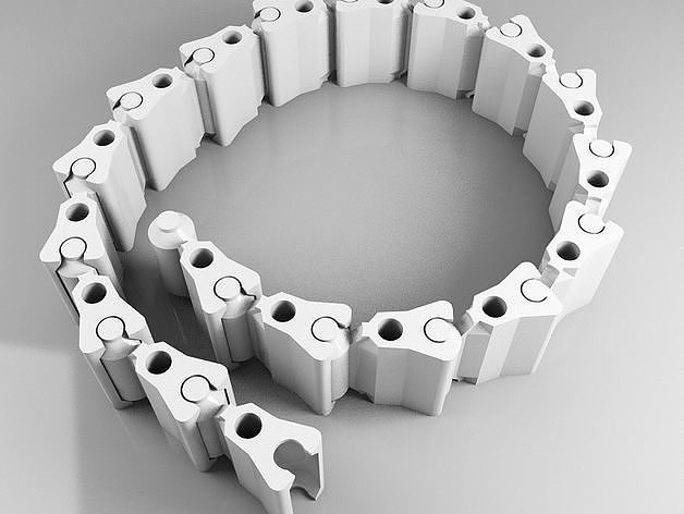 Printable Chain 3D model 3D printable | CGTrader