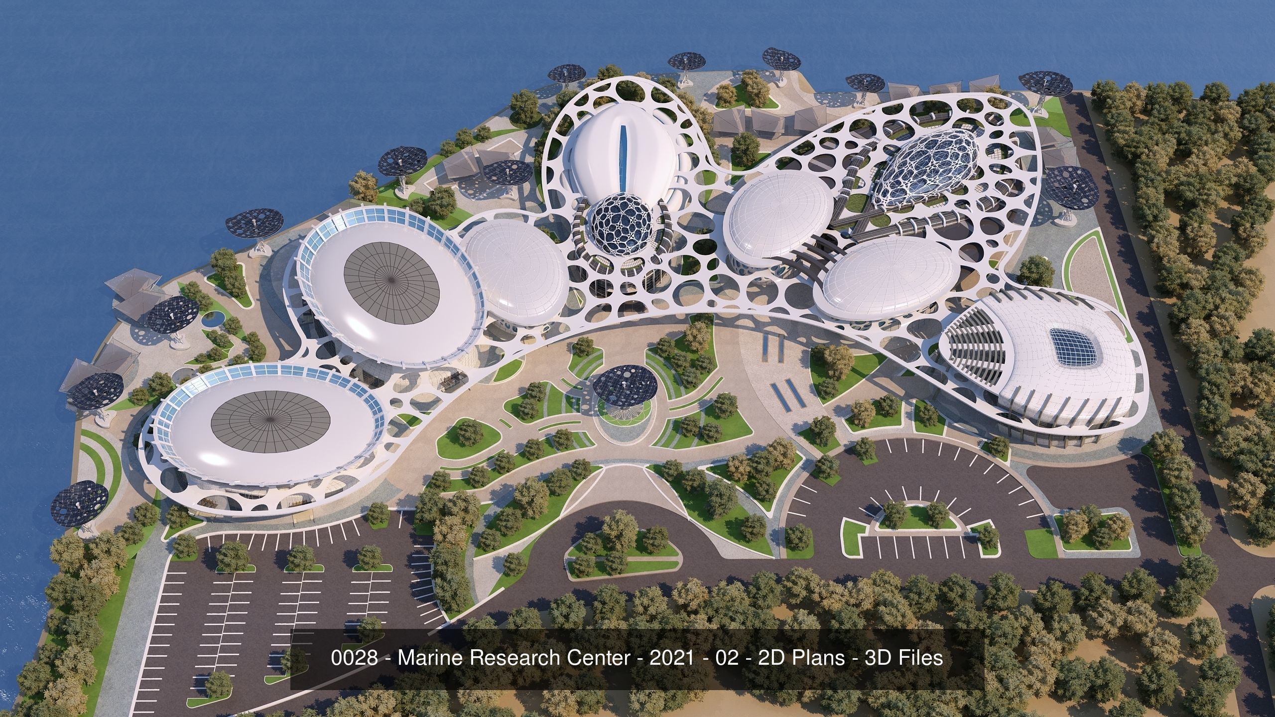 36 Architecture 3D Projects - 2D Drawings - Bundle 3D Model Collection ...