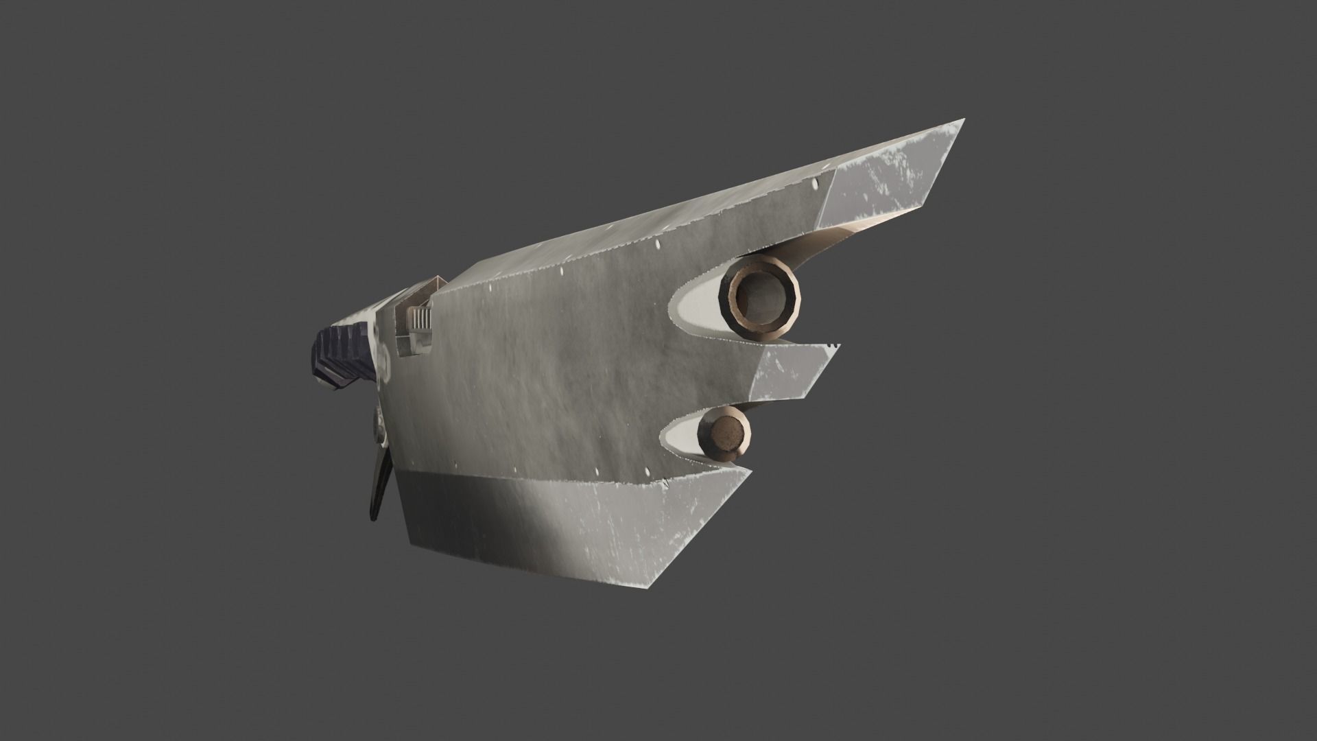 3D model Vtuber Vrchat model Gunblades VR / AR / low-poly | CGTrader