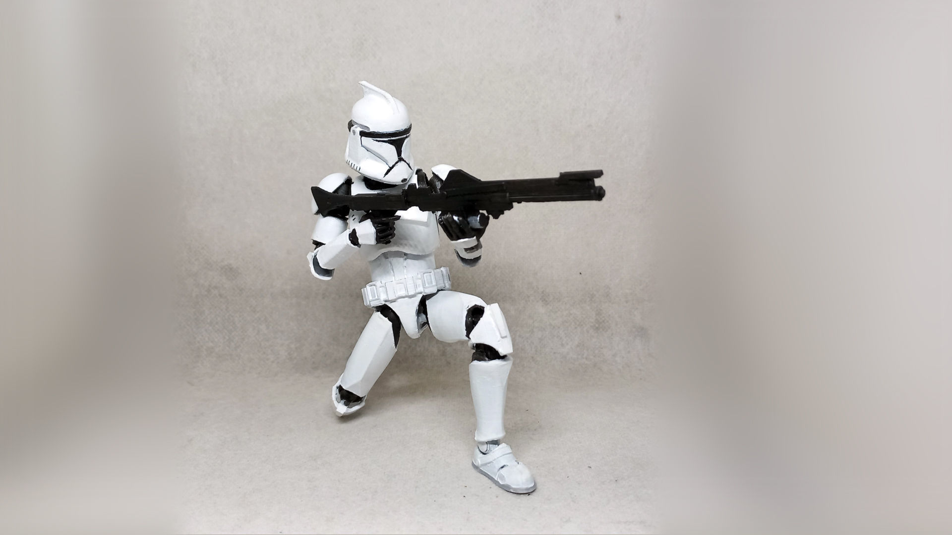 Star Wars Clone Trooper articulated action figure CloneTrooper 3D model ...