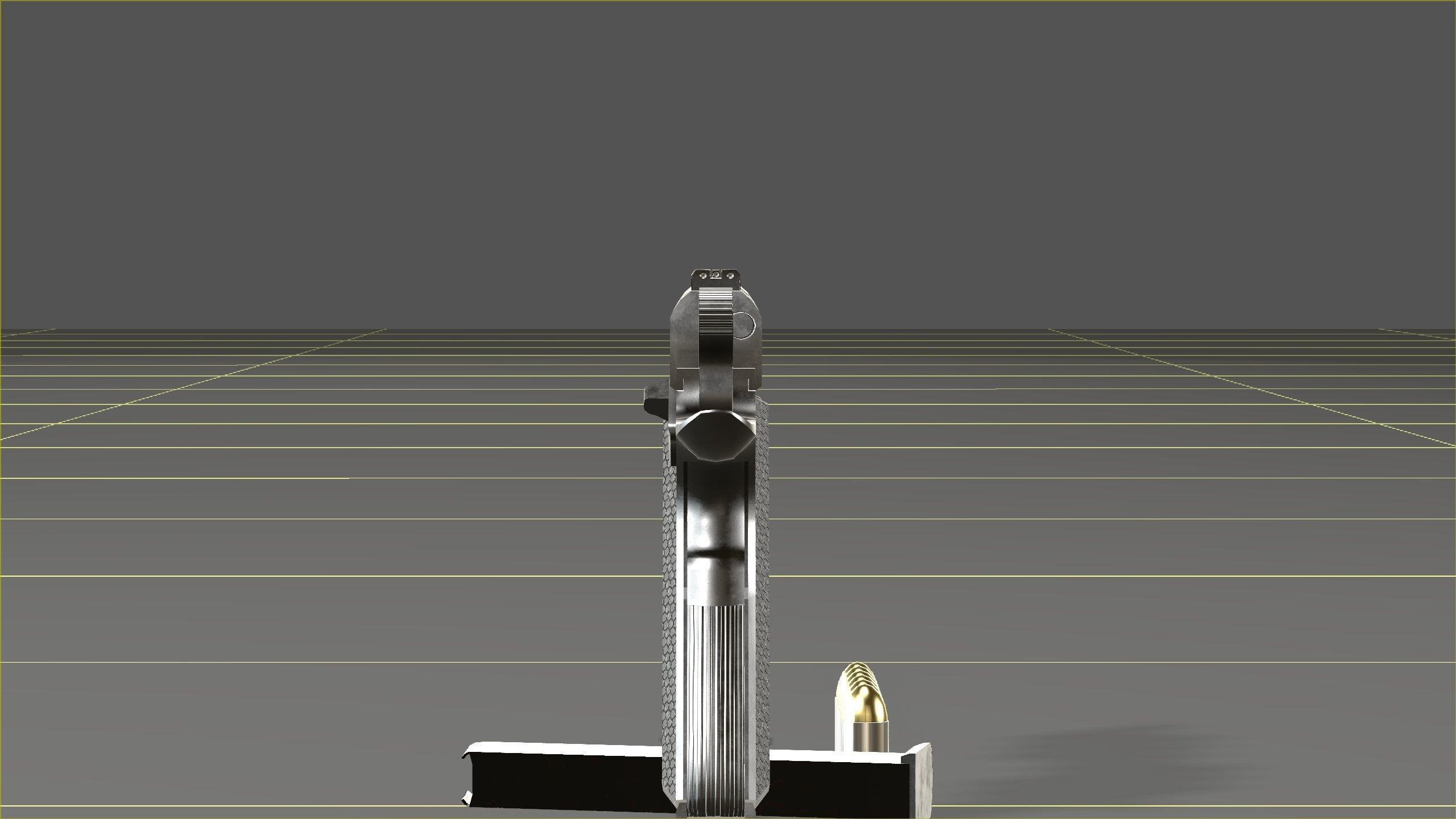 3D model Colt 1911 45 ACP with RMR VR / AR / low-poly | CGTrader