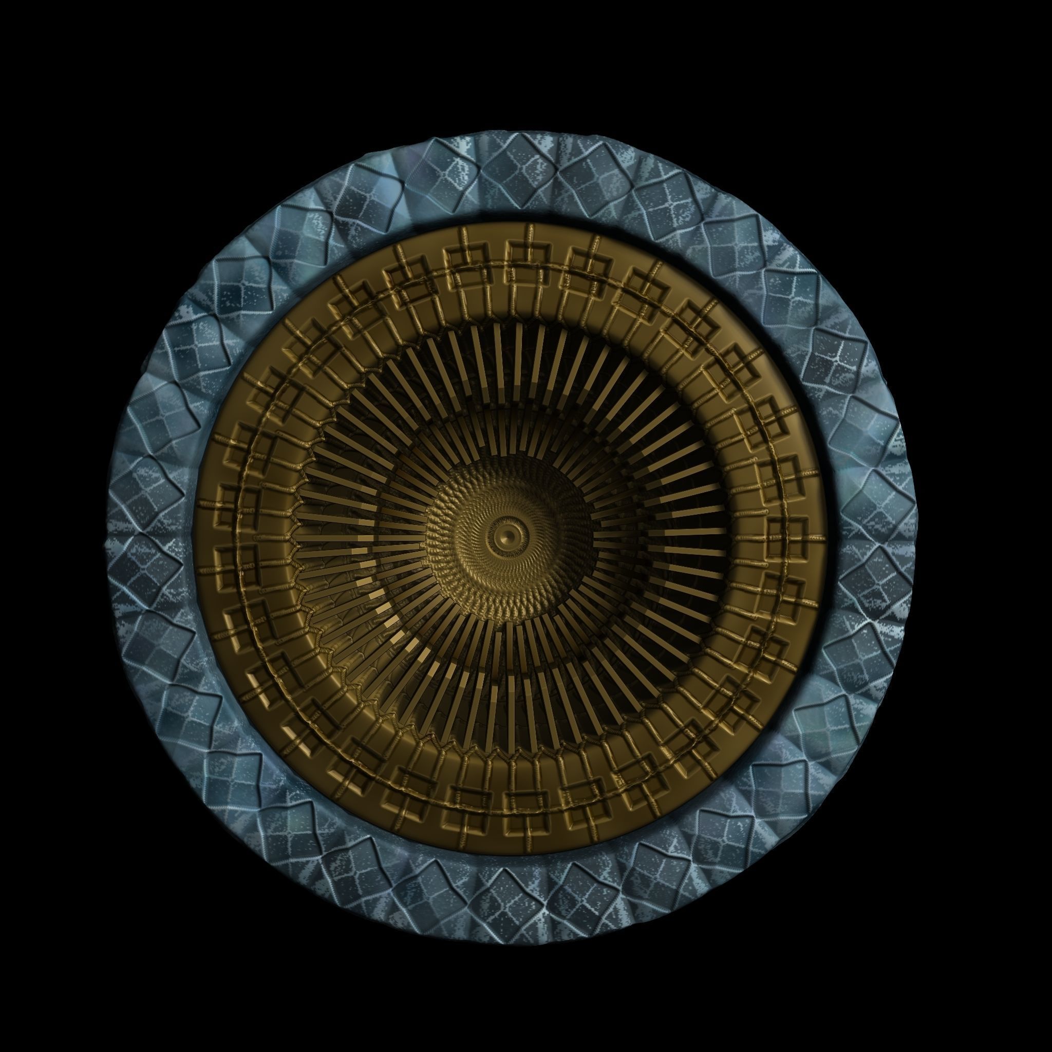 3D model Alien crest high poly VR / AR / low-poly | CGTrader