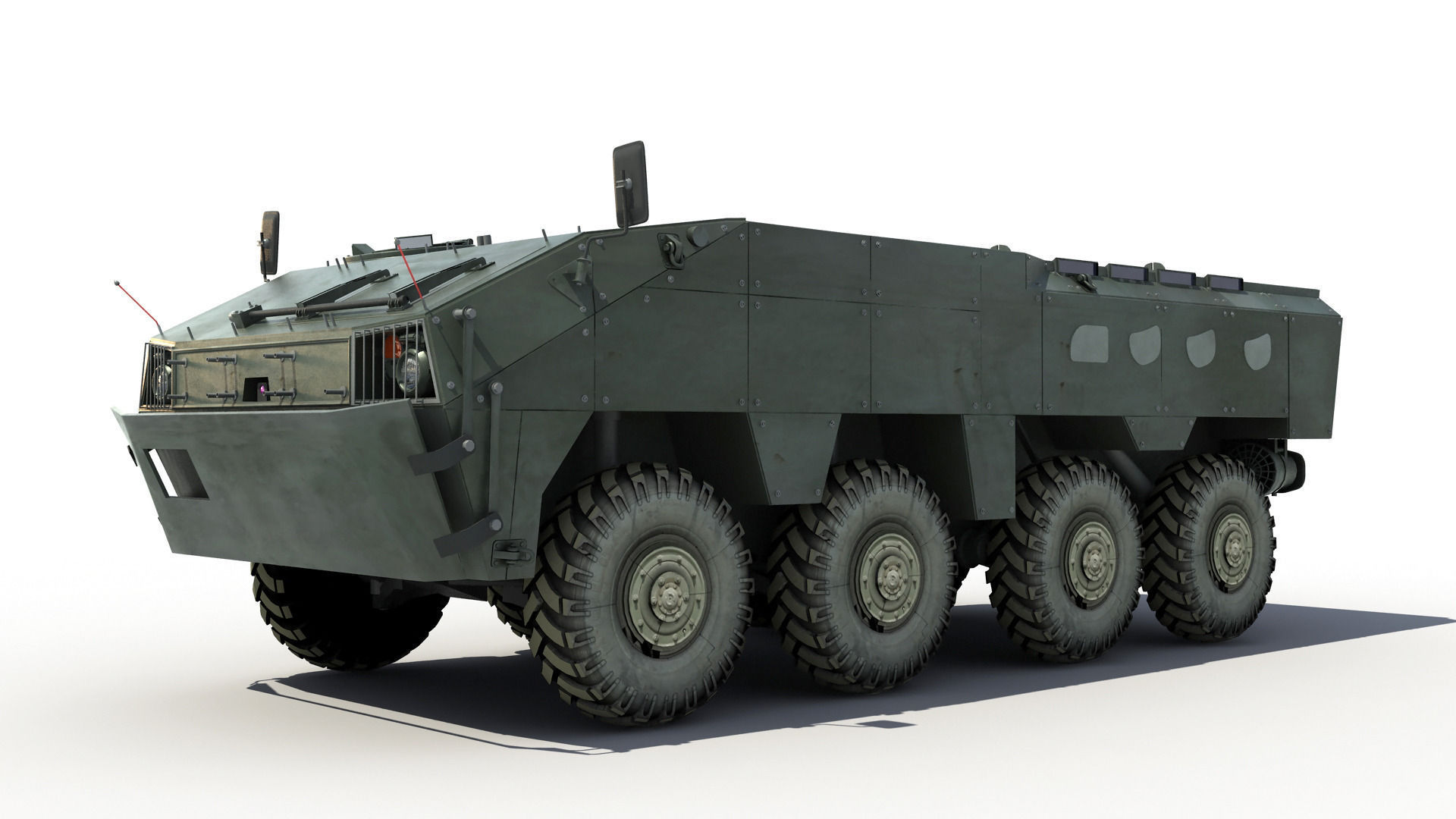TATA Kestrel APC 3D model | CGTrader