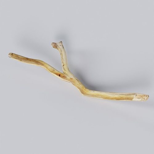 3D model Wooden Stick - Single 3d Dry Low Poly and Game Ready VR / AR ...