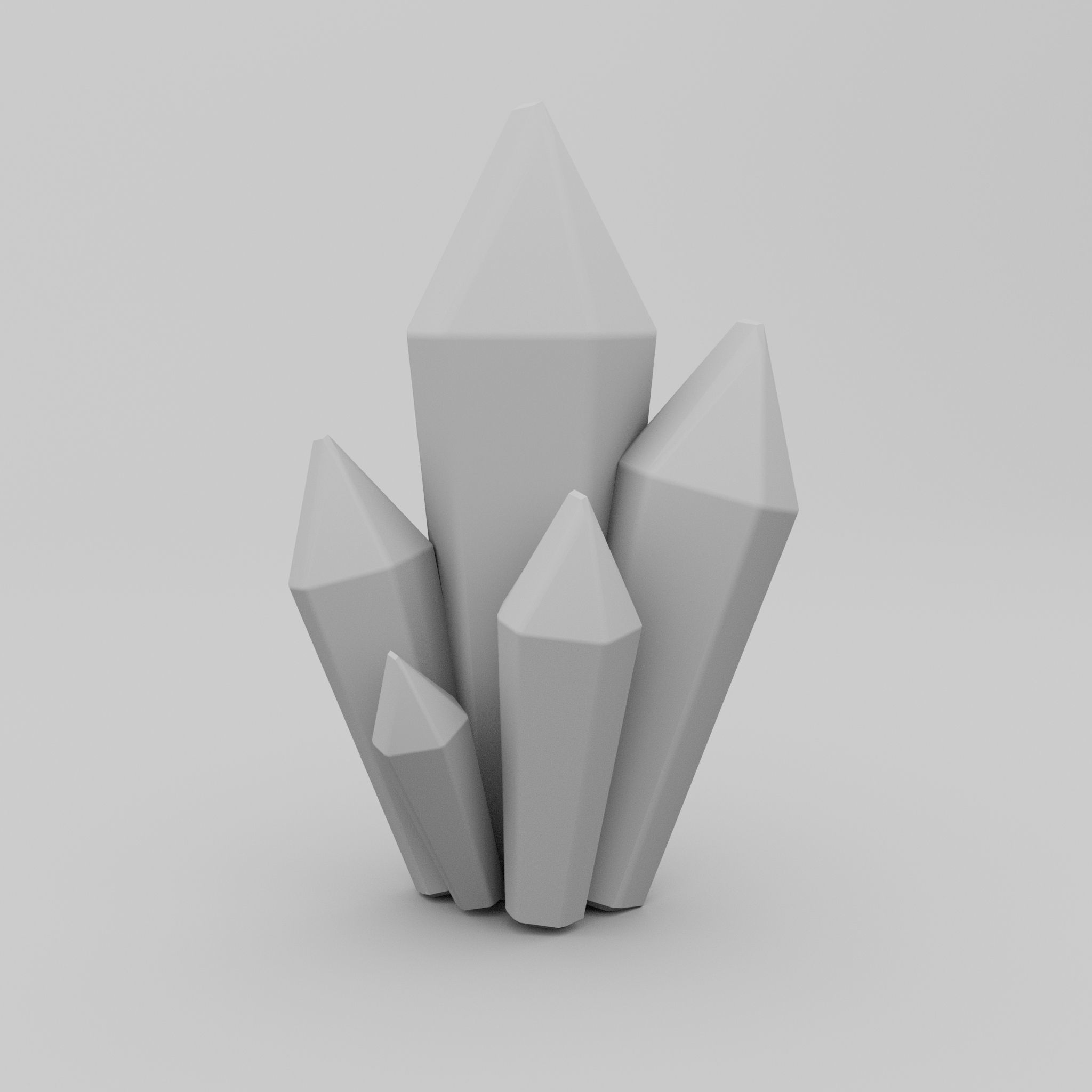 3D model Crystal Gem stone low poly 3D Model VR / AR / low-poly | CGTrader