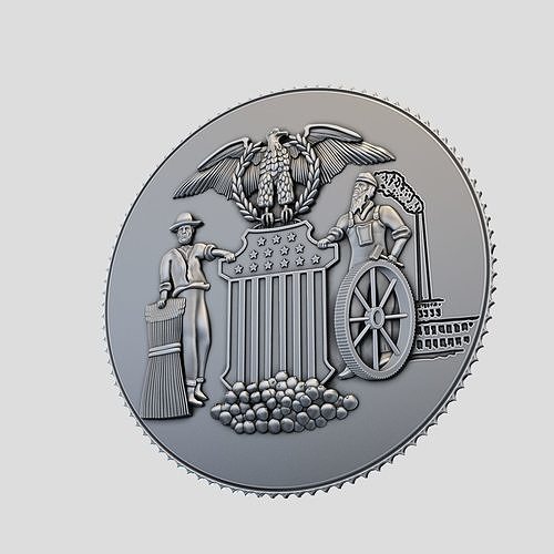 Cortland Seal 3D model 3D printable | CGTrader