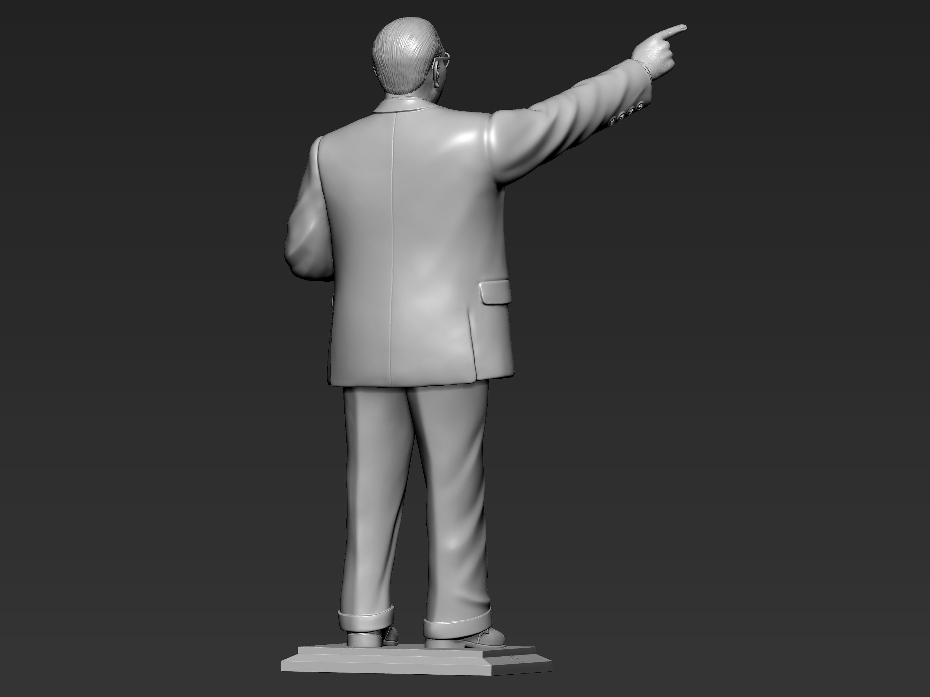 Dr Bhimrao Ambedkar pose 3D model 3D printable | CGTrader
