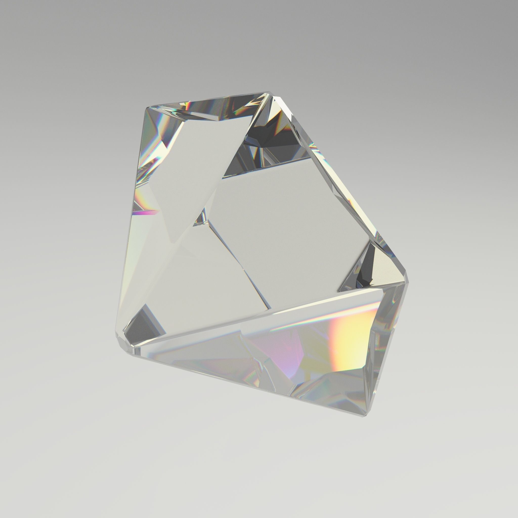 3D model Diamond 3d low poly VR / AR / low-poly | CGTrader