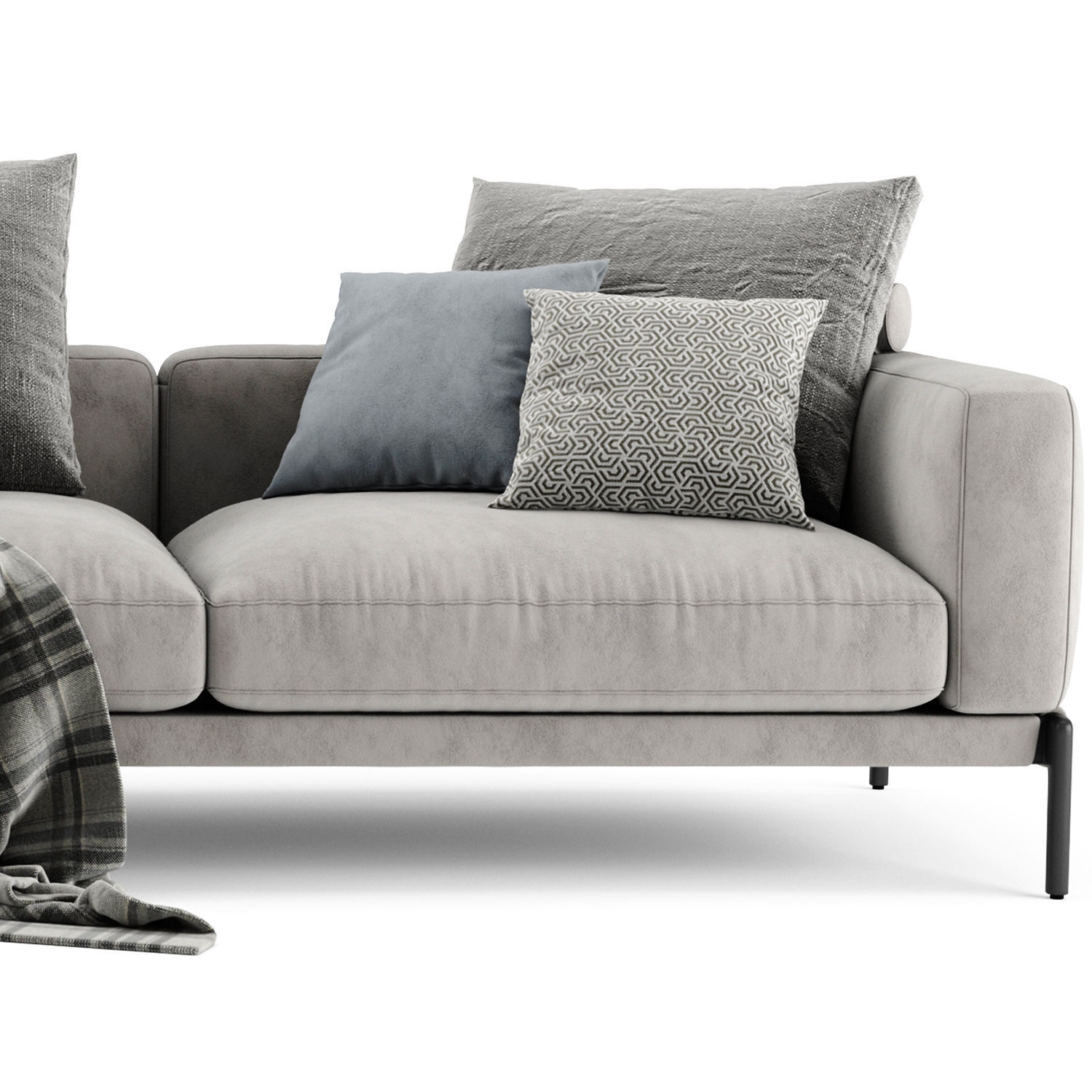 Flexform Romeo 3 Seats Sofa 3D model | CGTrader