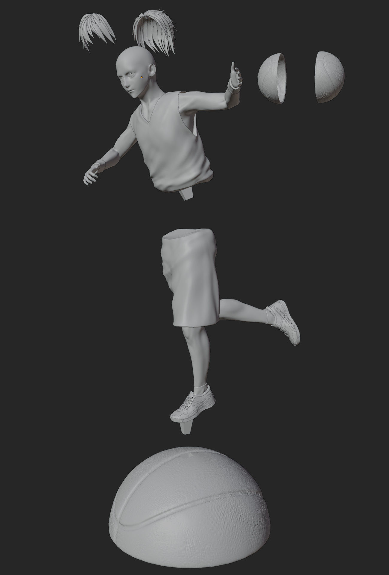 Kuroko no Basuke model 3D model 3D printable | CGTrader