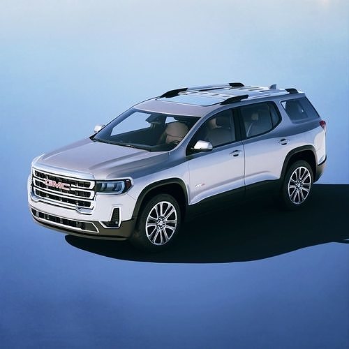 3D model GMC Acadia AT4 2020 VR / AR / low-poly | CGTrader