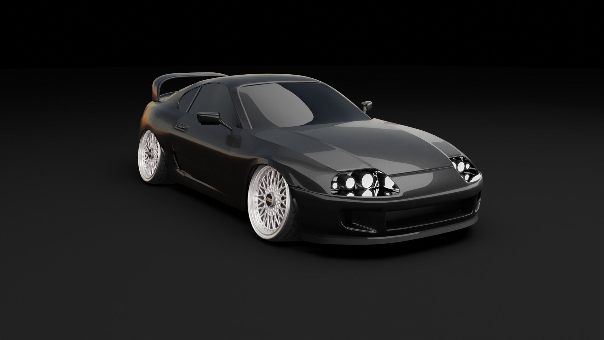 Toyota Supra mk4 free 3D model | CGTrader