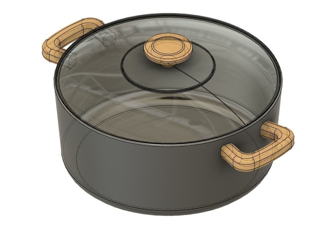 3D model cooking pot 3d model VR / AR / low-poly | CGTrader