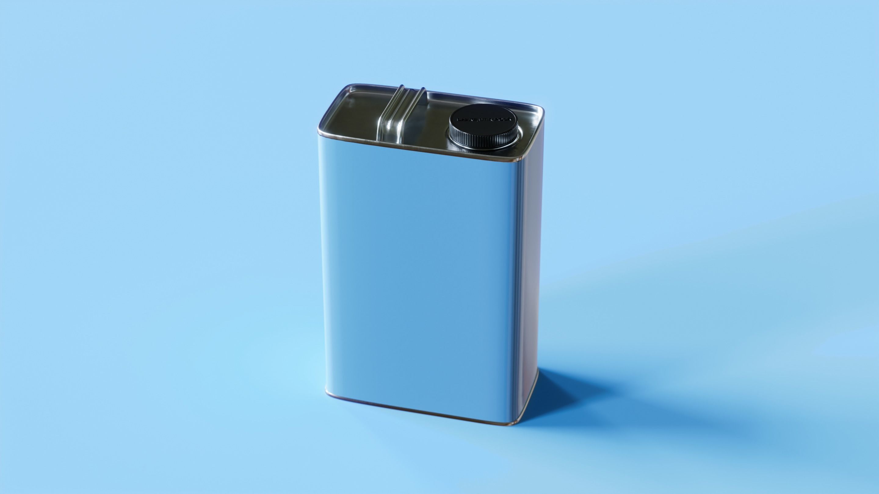 Paint Can 1 Gallon F-Style Oblong 3D Model 3D model | CGTrader