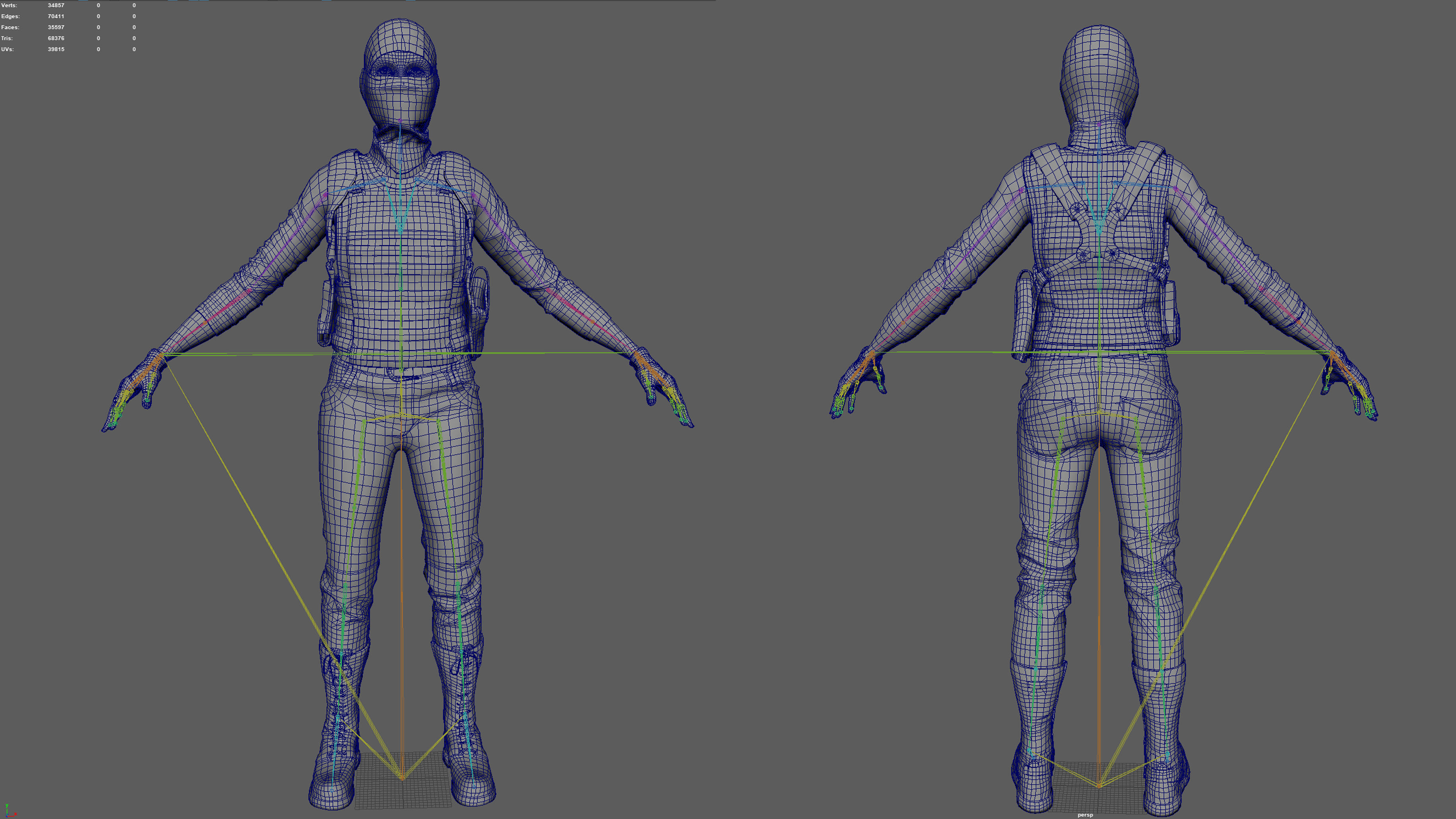 3D model Operator Female - gameready - Unreal VR / AR / low-poly | CGTrader