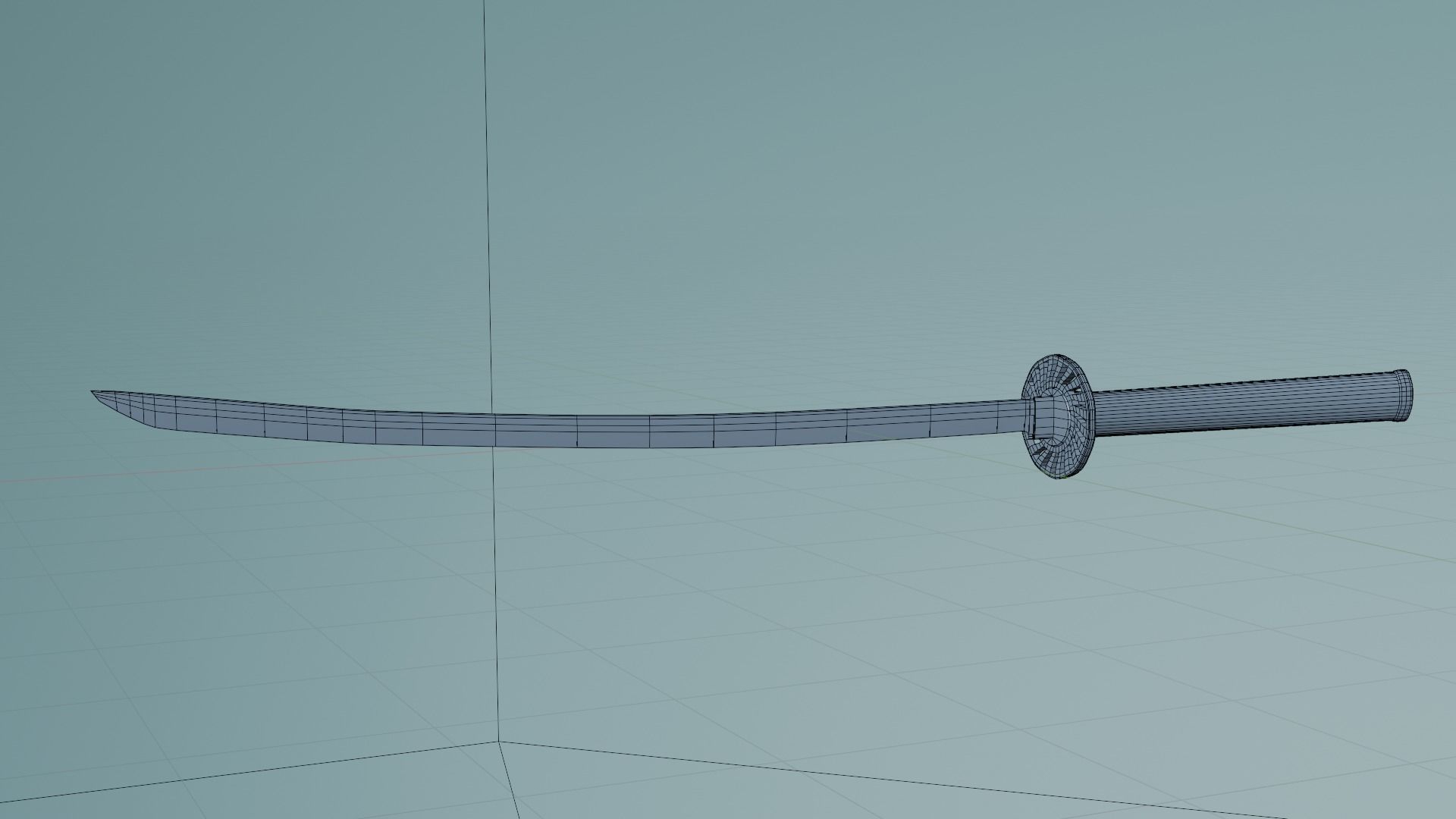 3D model katana VR / AR / low-poly | CGTrader