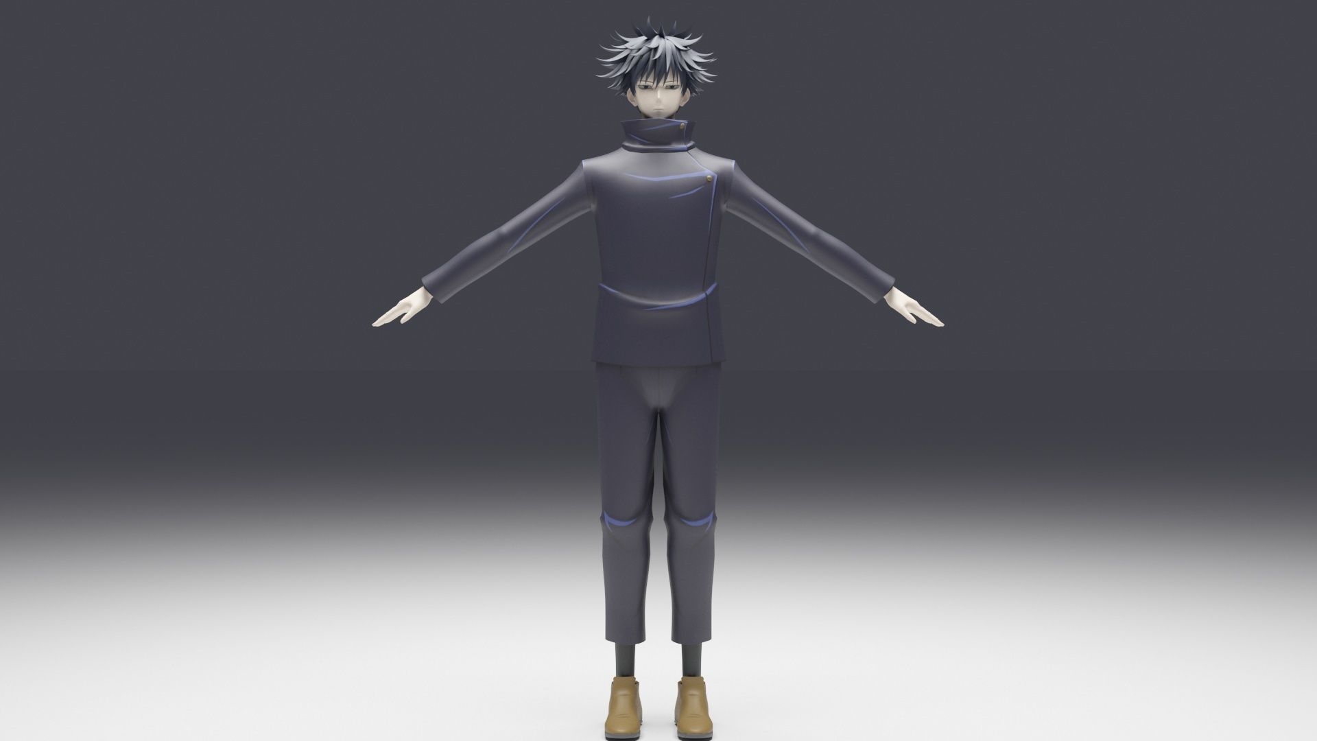 Fushiguro Megumi - Jujutsu Kaisen 3D model | CGTrader