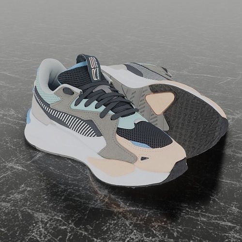3D model Puma 3D Shoes - RS Series VR / AR / low-poly | CGTrader