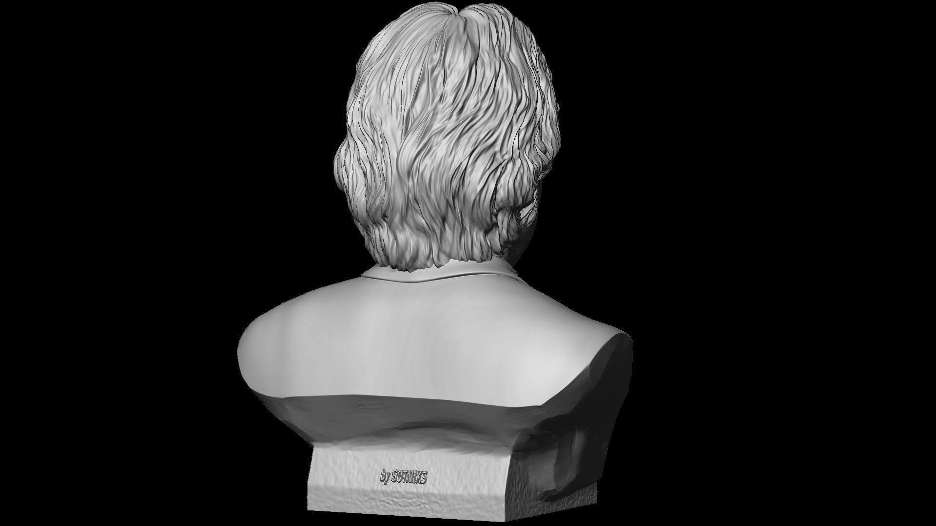 John Lennon 3D model 3D printable | CGTrader
