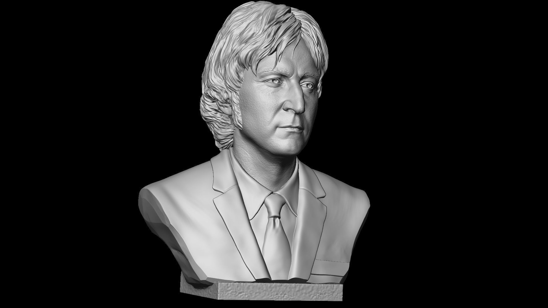 John Lennon 3D model 3D printable | CGTrader