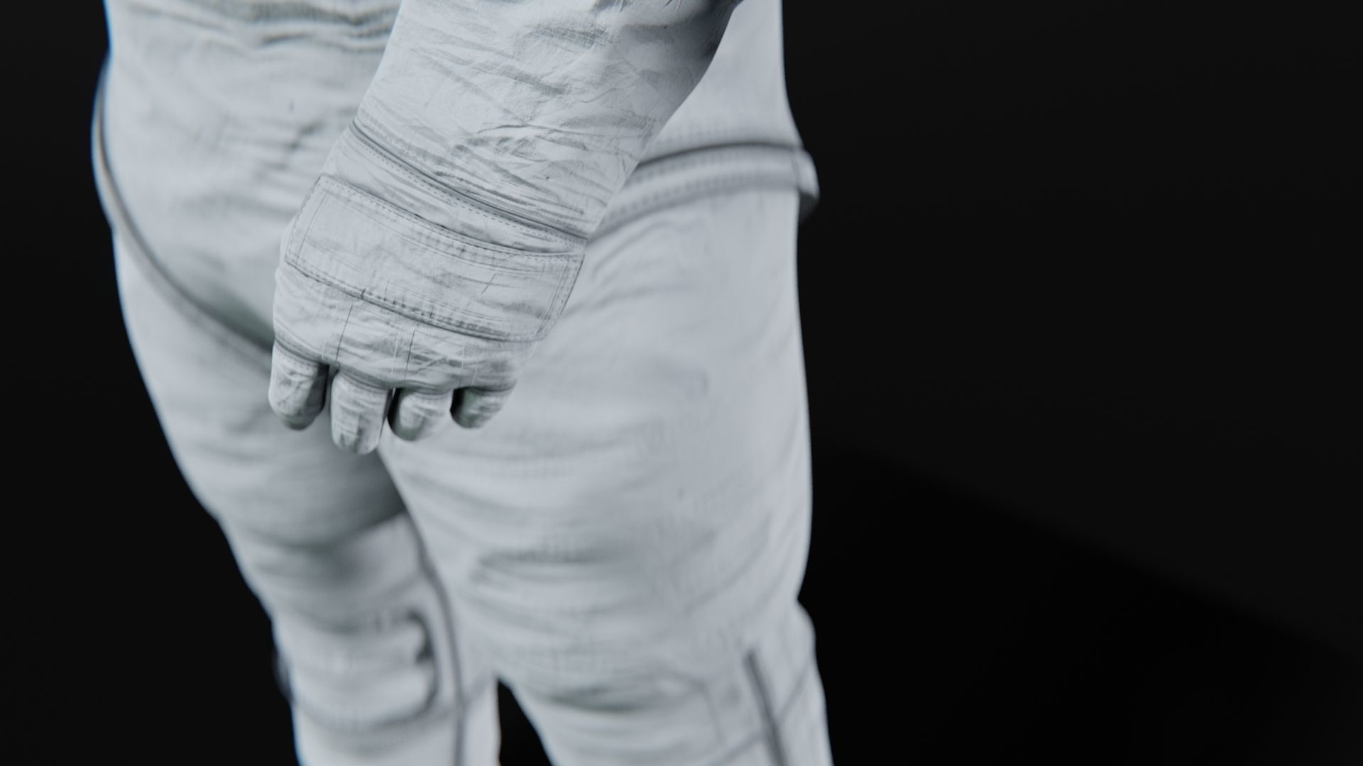 NASA Axiom AxEMU Spacesuit White 3D model | CGTrader