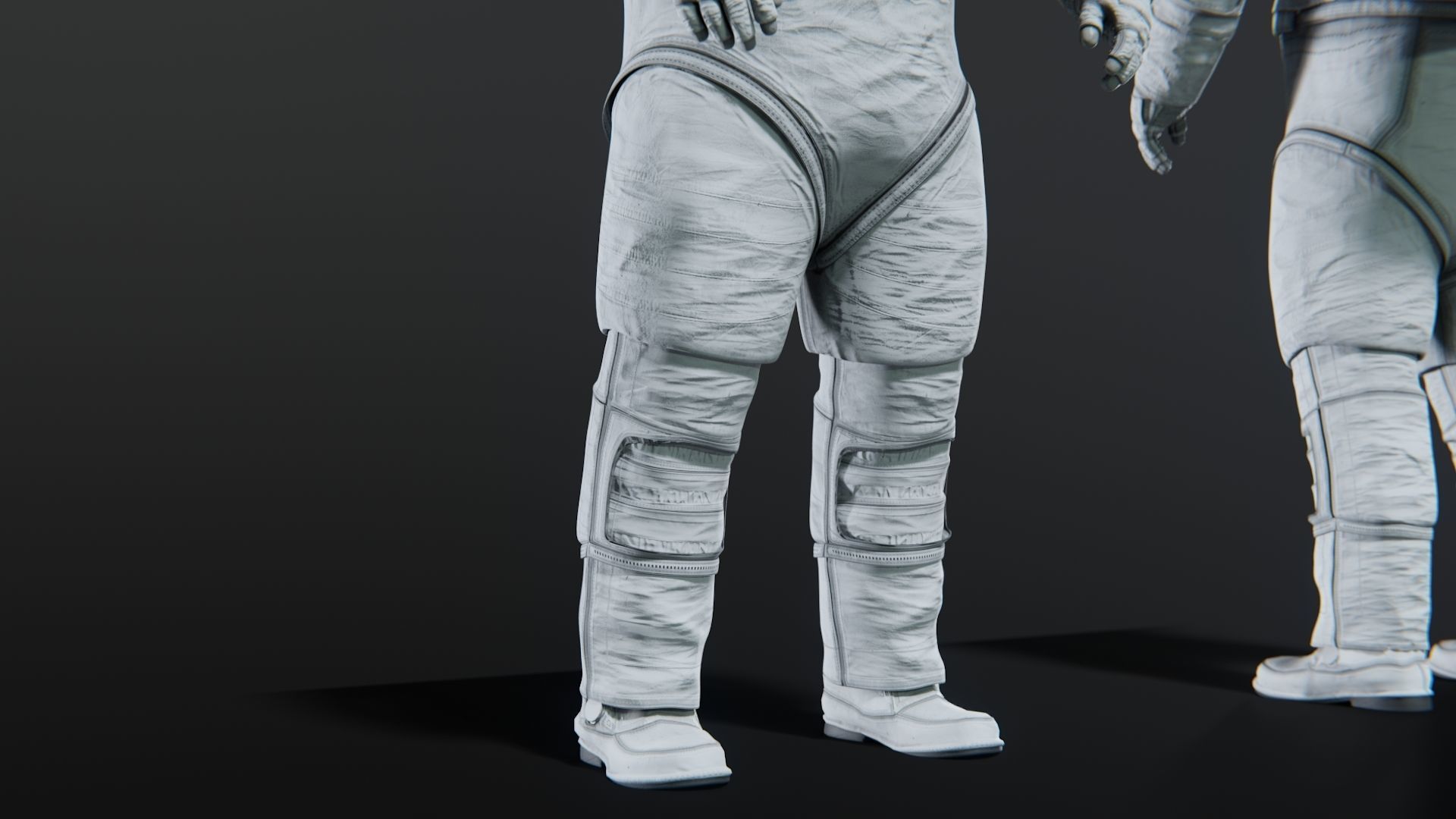 NASA Axiom AxEMU Spacesuit White 3D model | CGTrader
