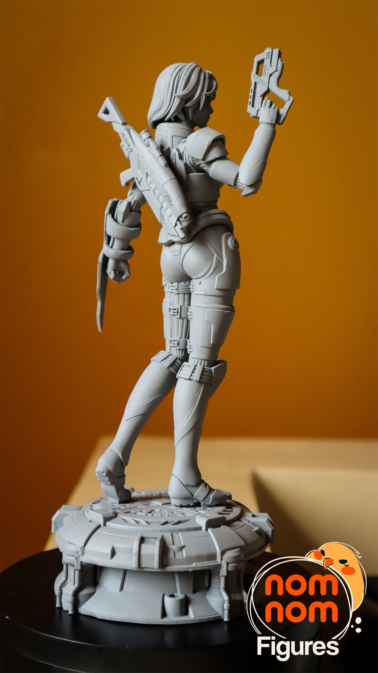 Female Shepard - Mass Effect 3D model 3D printable | CGTrader