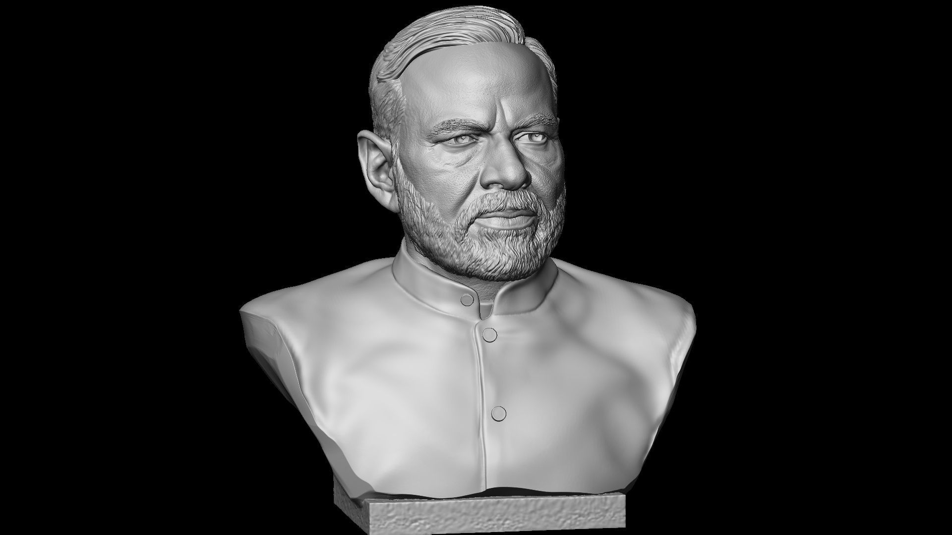 Narendra Damodardas Modi 3D model 3D printable | CGTrader