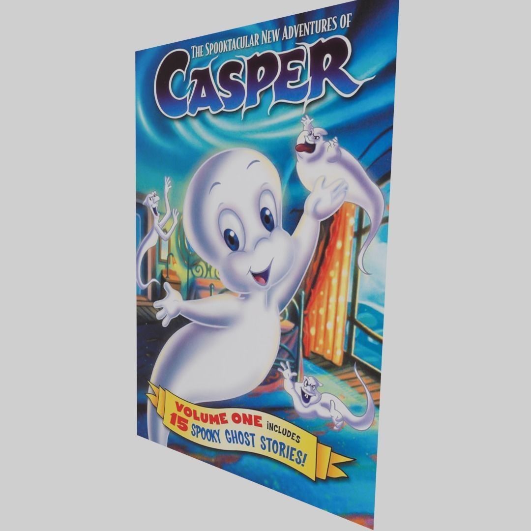 3D model Casper poster VR / AR / low-poly | CGTrader