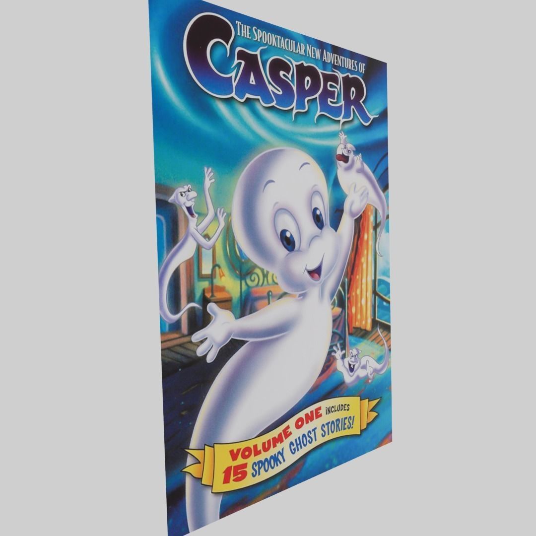 3D model Casper poster VR / AR / low-poly | CGTrader