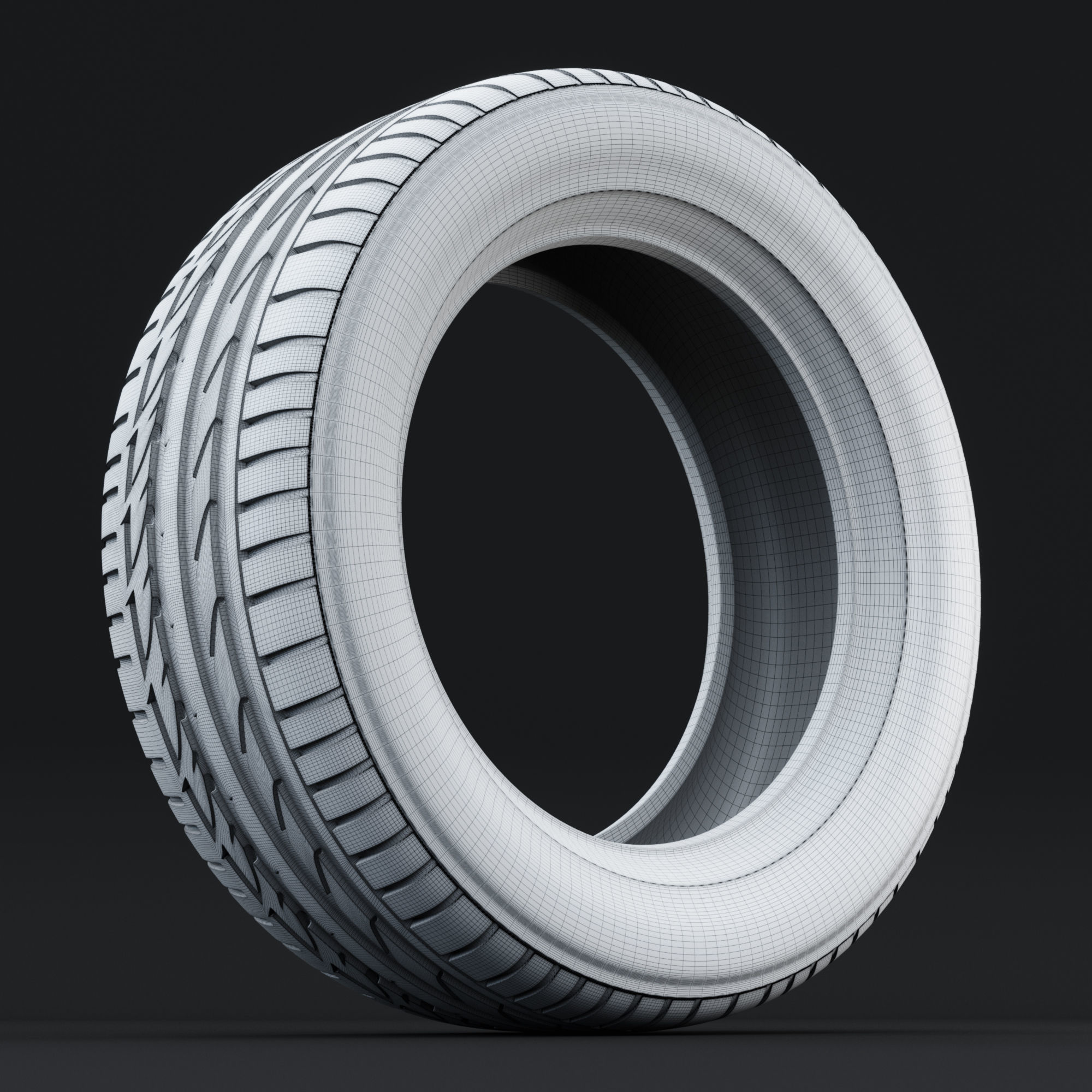 Bridgestone Potenza S001 Detailed 3D Model 3D model | CGTrader