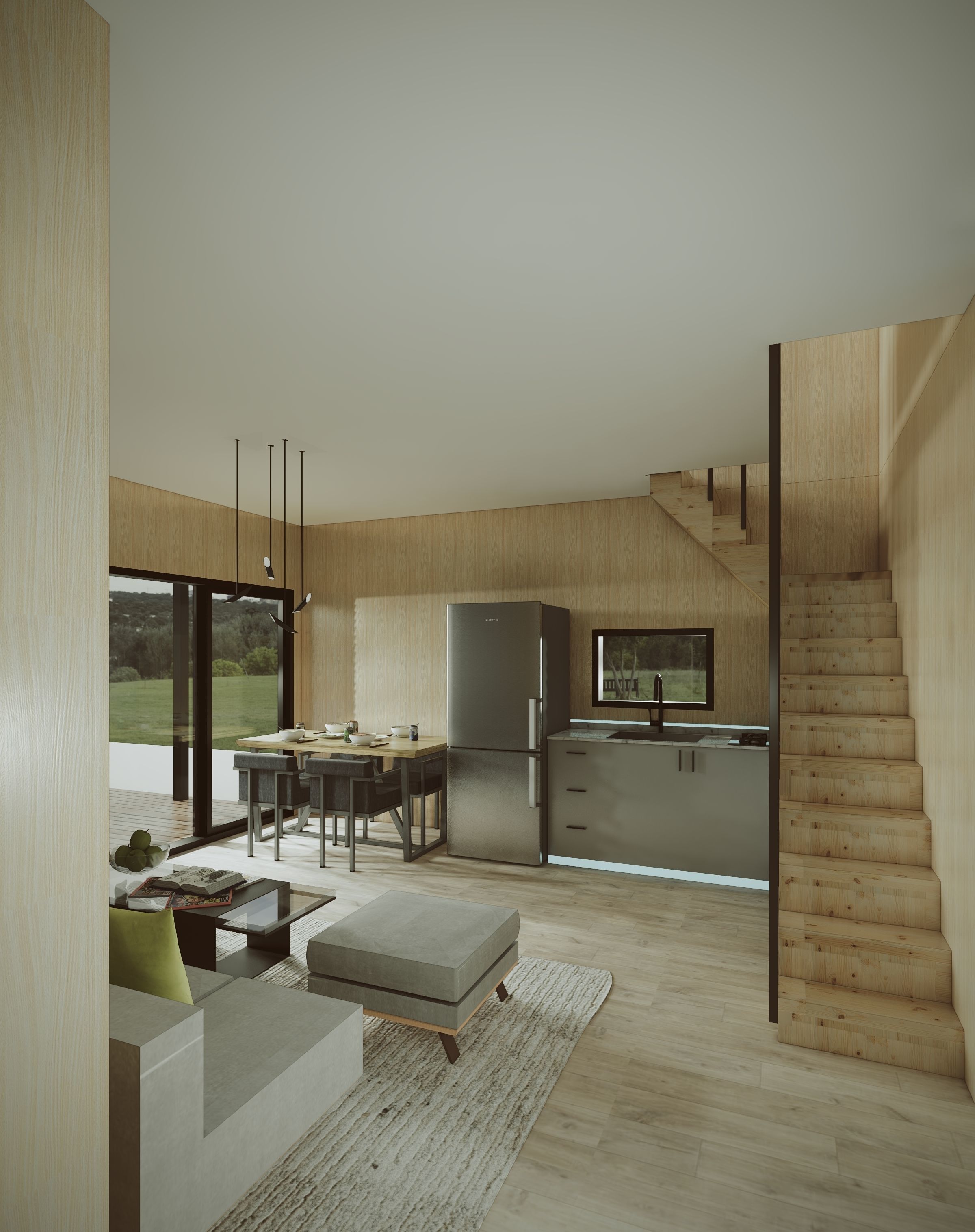 sketchup enscape model render scenes 3D model | CGTrader