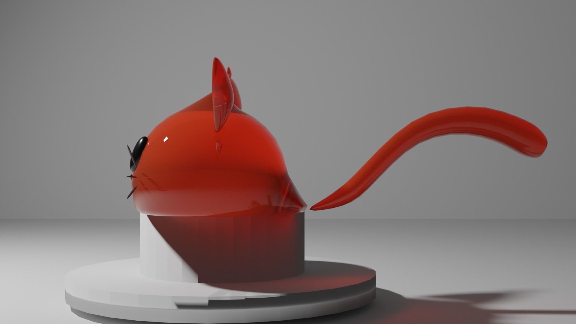 slime cat 3D model | CGTrader