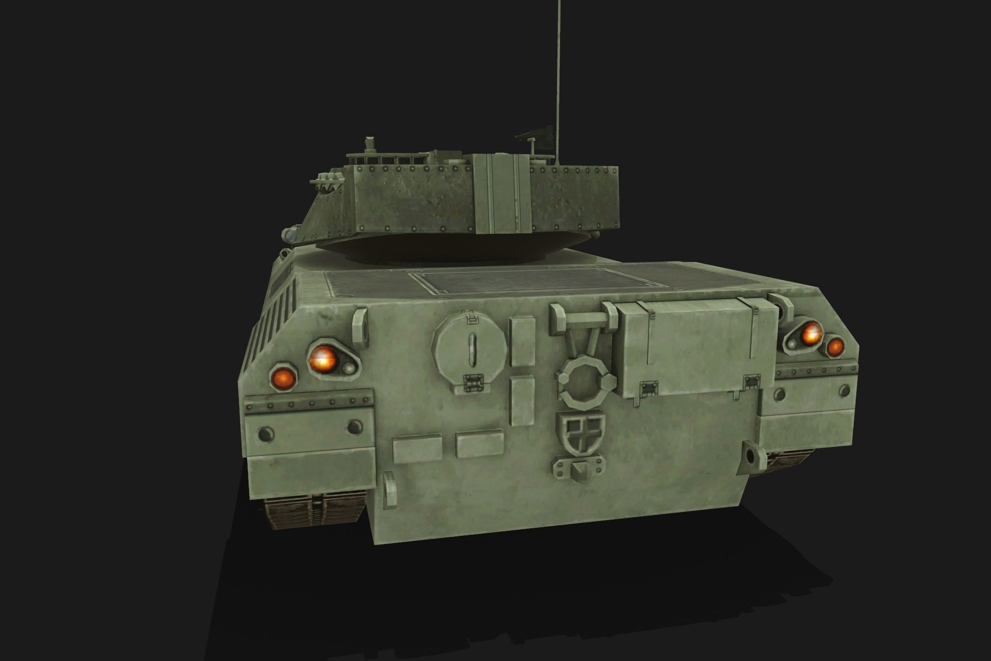 3D model Tank Leopard VR / AR / low-poly | CGTrader