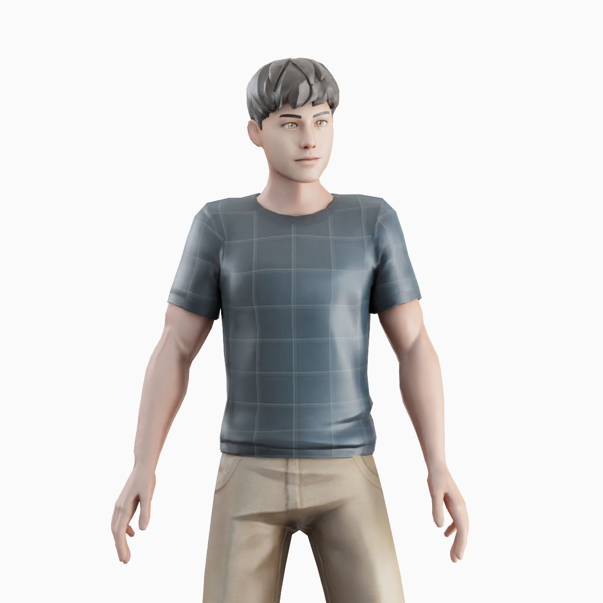 3D model Zack Cartoon Character vers 2 VR / AR / low-poly | CGTrader