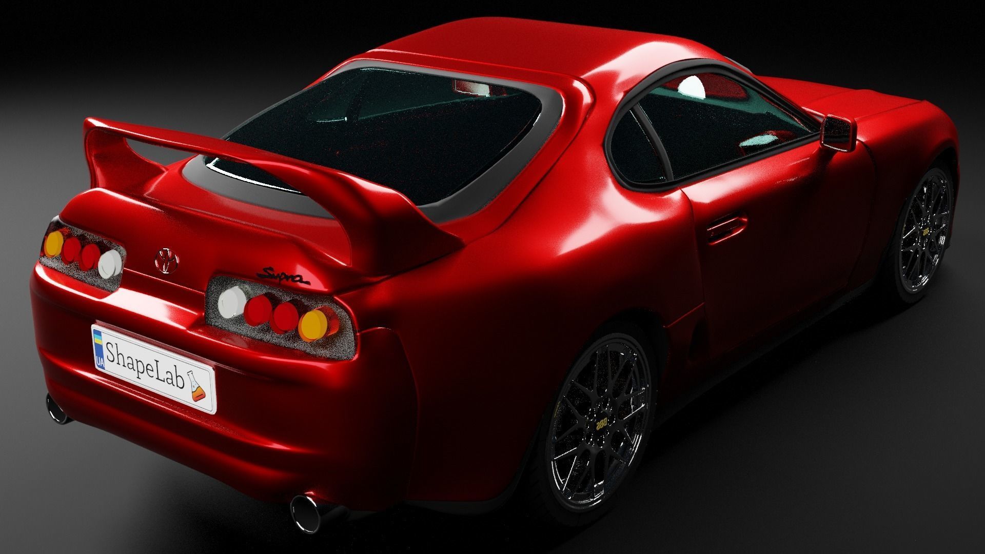 Toyota Supra mk4 3D model 3D model | CGTrader