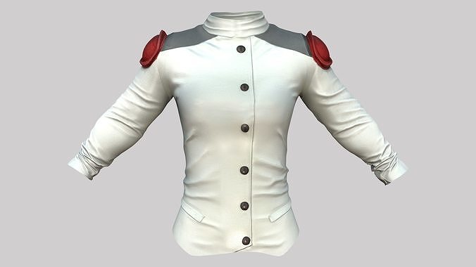 3D model Mens Space Agent Jacket VR / AR / low-poly | CGTrader