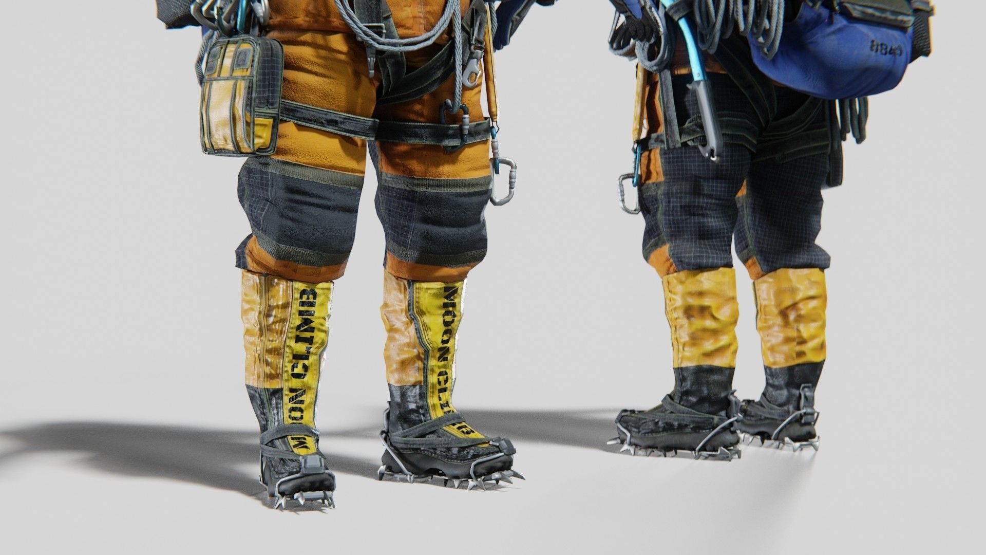 3D model Explorer Mountain Climber VR / AR / low-poly | CGTrader