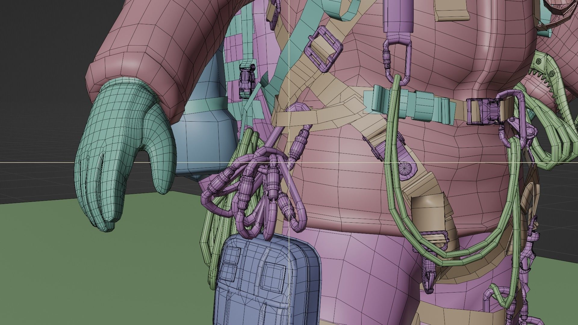 3D model Explorer Mountain Climber VR / AR / low-poly | CGTrader