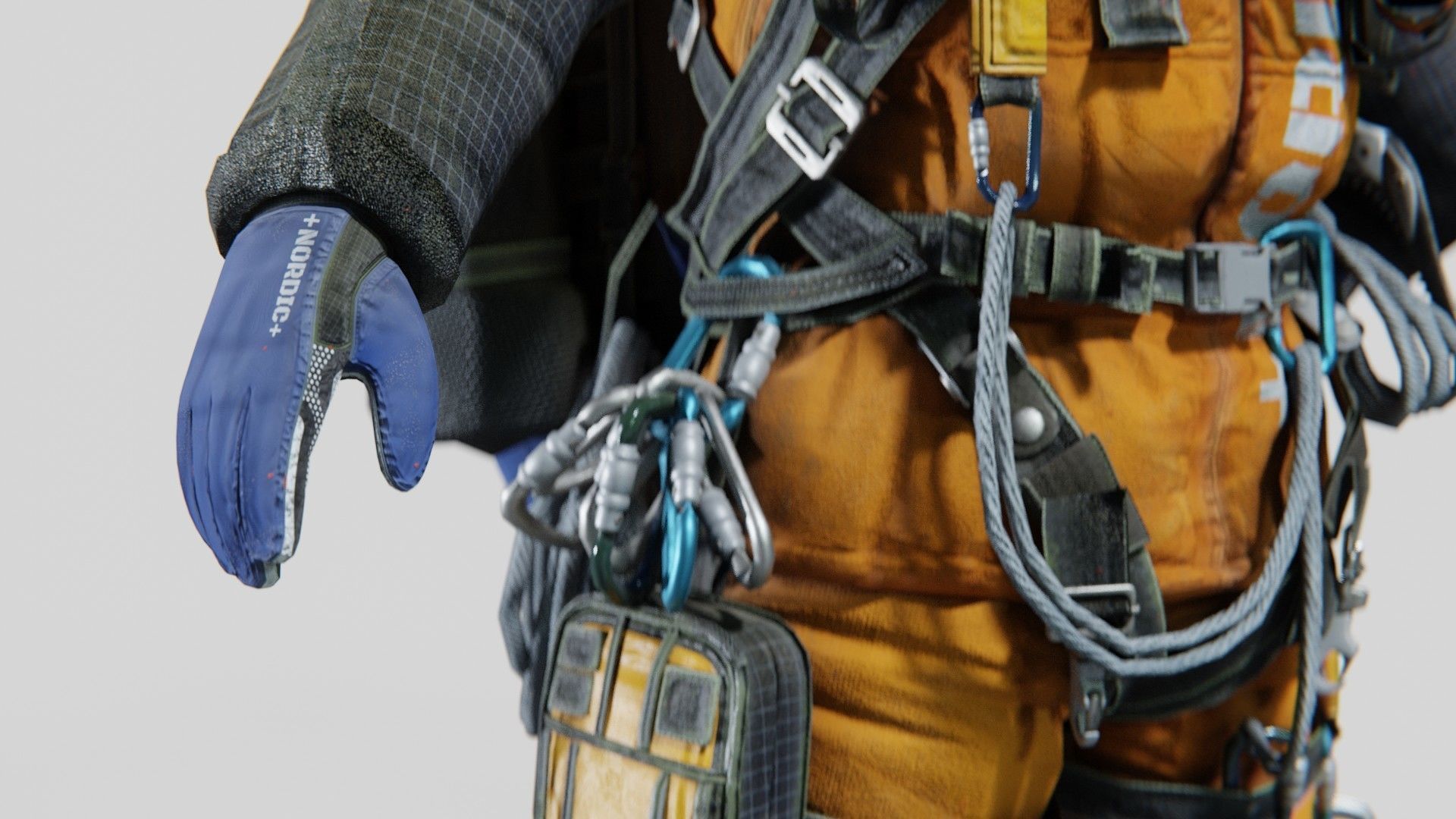 3D model Explorer Mountain Climber VR / AR / low-poly | CGTrader