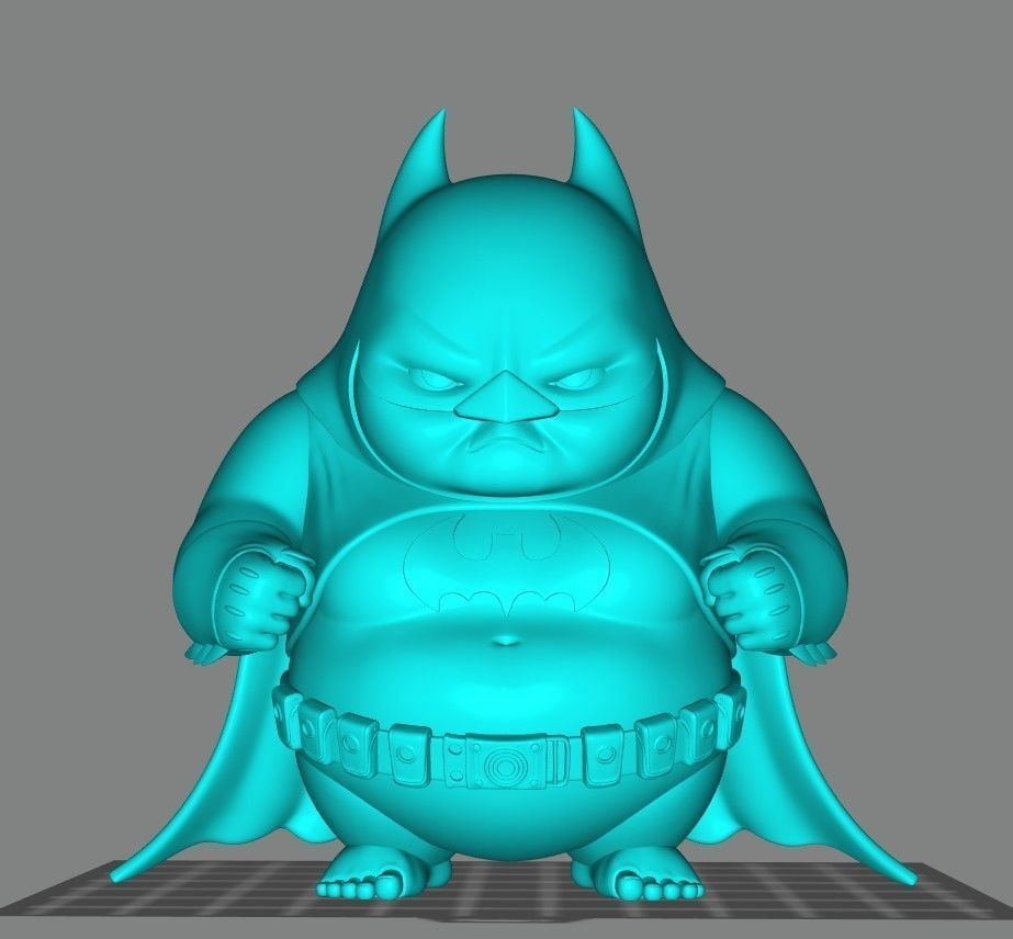 Fat Batman 3D model 3D printable | CGTrader