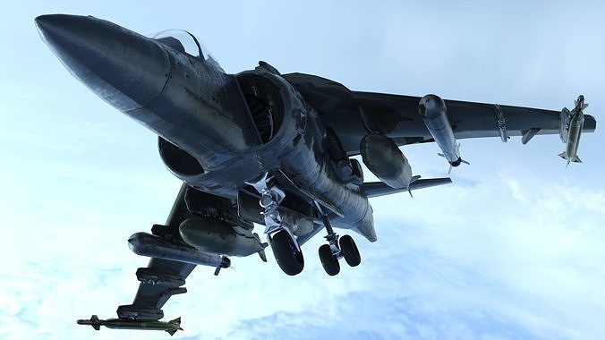 HARRIER 3D model | CGTrader