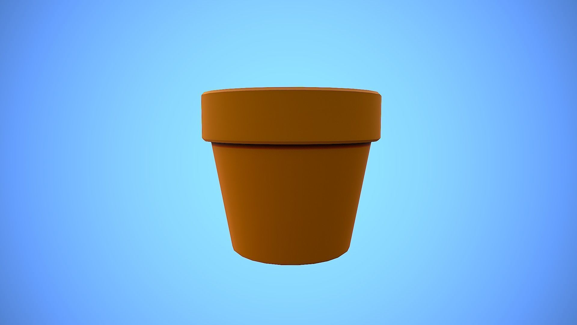3D model FLOWER POT CARTOON STYLIZED VR / AR / low-poly | CGTrader