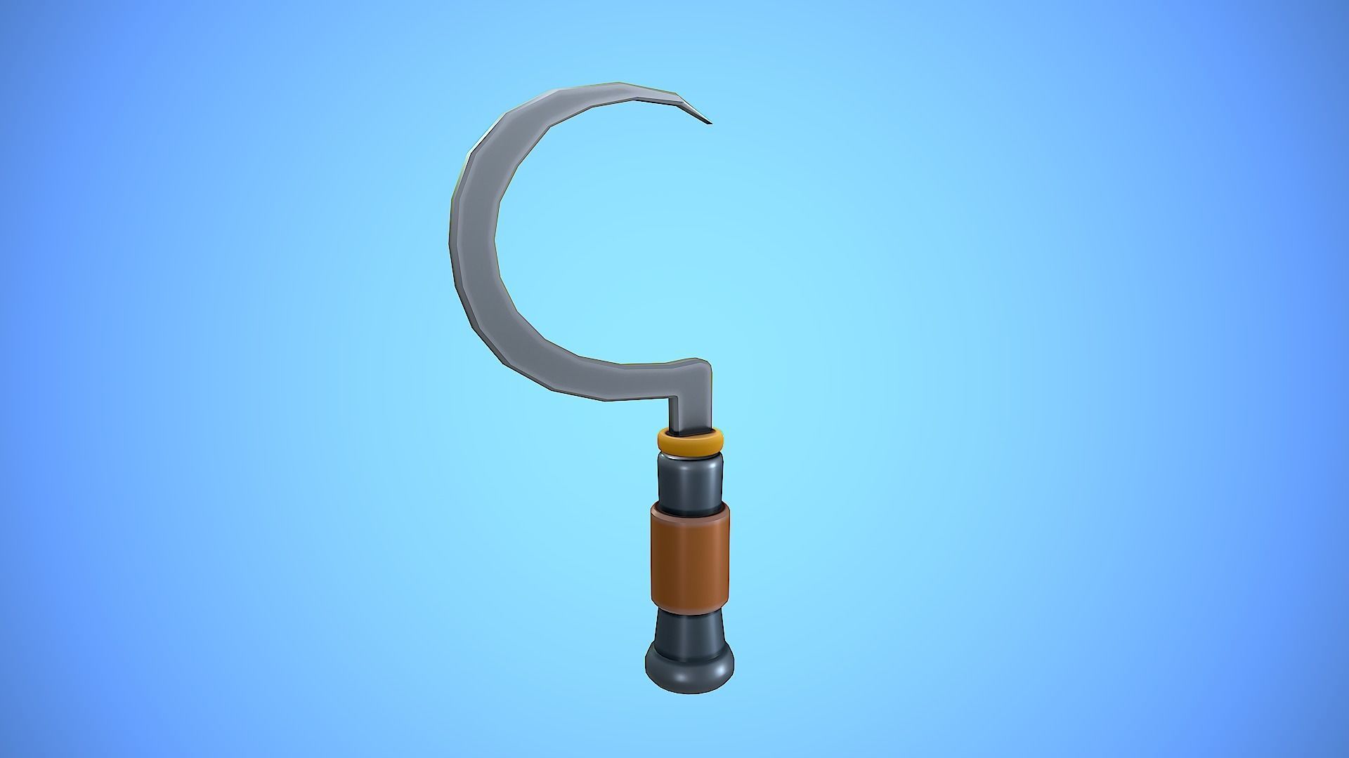 3D model SICKLE CARTOON STYLIZED VR / AR / low-poly | CGTrader